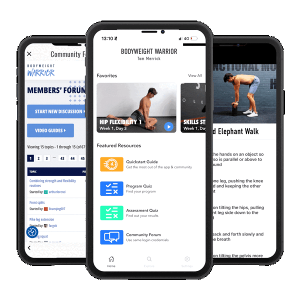 Bodyweight Warrior Tom Merrick